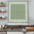 Cameo Brown Greek Key Sheer Curtains 72 Inch Length, Light Filtering ...