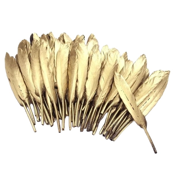 50 piezas de plumas naturales decoración de bricolaje hermosa artesanía ...