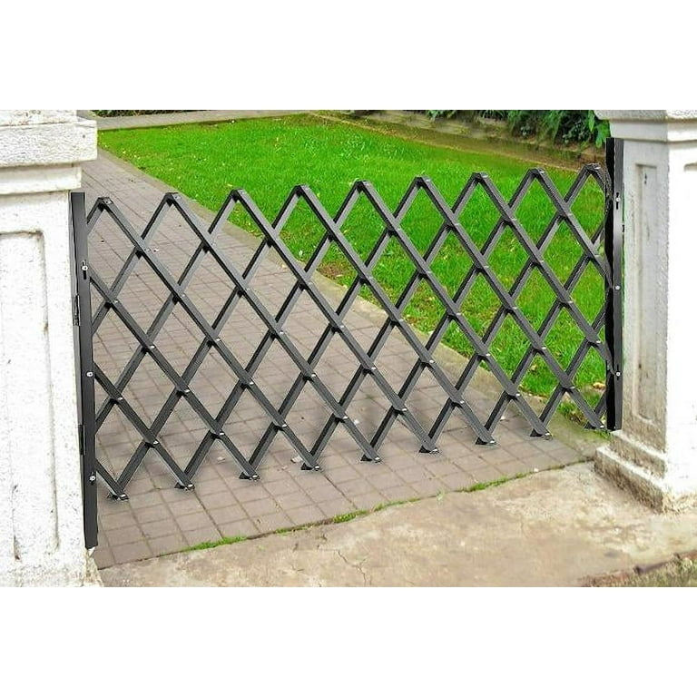 Portable Security Gates Single Folding Security Door, 50"H X 75"W,