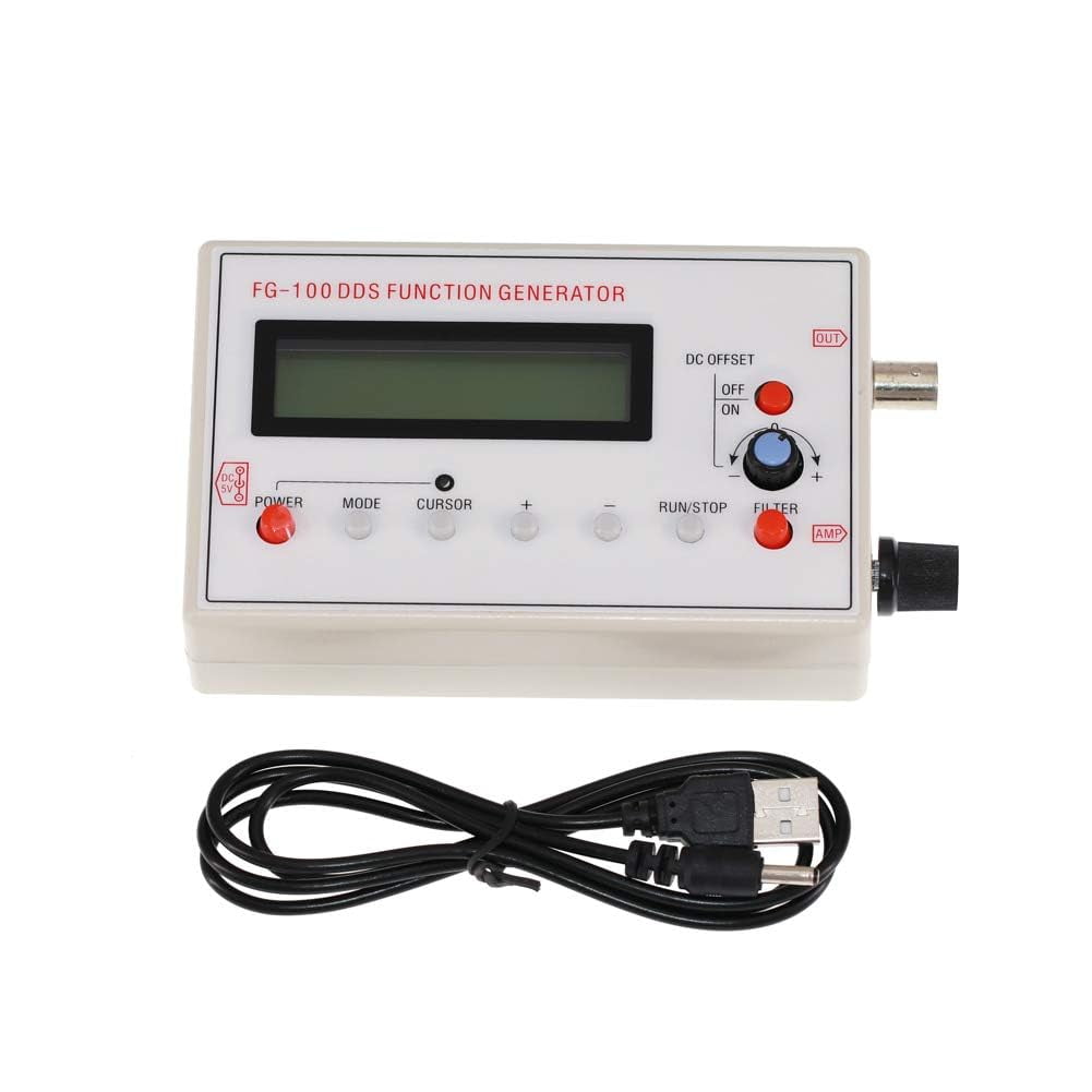 Treedix 1HZ-500KHZ DDS Signal Generator Frequency Meter FG-100 DDS ...