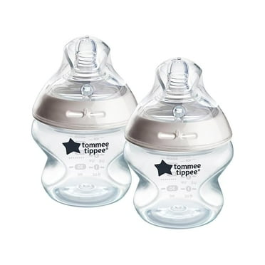 Tommee Tippee Advanced Anti-Colic Fussy Baby Bottle and Pacifier Set, 0m+, 5oz and 9oz Self ...