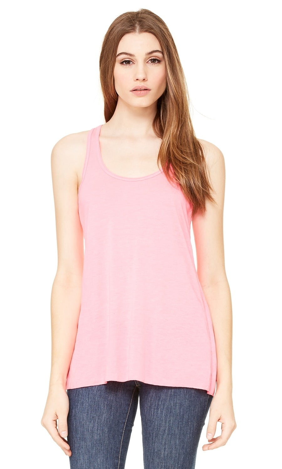 Bella Canvas The Bella Canvas Ladies Flowy Racerback Tank Top
