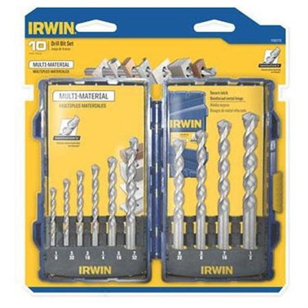 Irwin Tools 1792772 Multi Material Pro Set, 10-Piece - Walmart.com