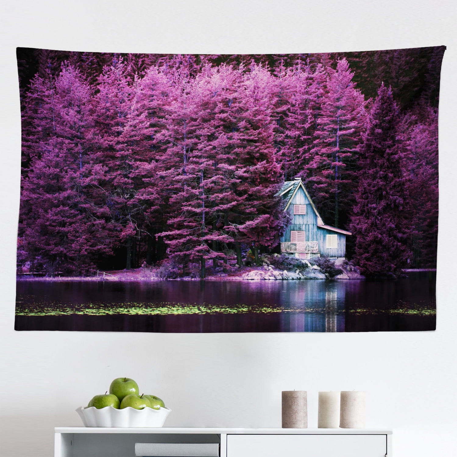 Lavender Tapestry Pastel Cornflowers Bridal Classic Design Gentle