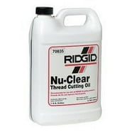 RIDGID Threading Oil, 1 Gallon, Dark Color, Cools Threads and Pipe ...