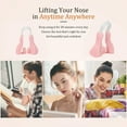 Soft Silicone Nose Shaper Clip, Invisible Nose Up Lifting Nose Lifting ...