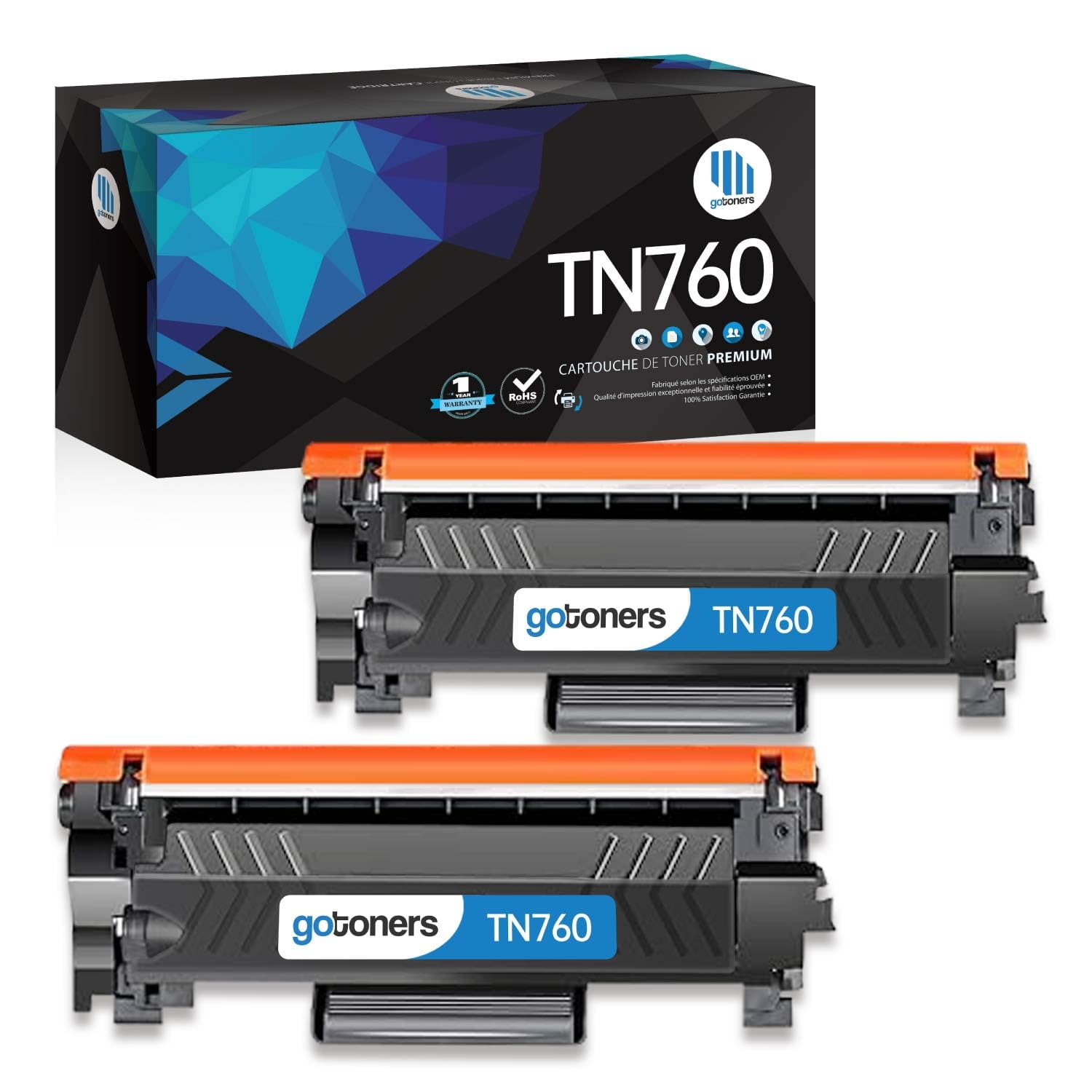Click here for Gotoners Tn760 Toner Cartridge For Brother Tn-760... prices