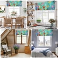 Coastal Colorful Starfish Valances for Windows Farmhouse Kitchen ...