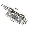 5Pcs Spring Loaded Latches 304 Stainless Steel Security Bolt Latch Hasp ...