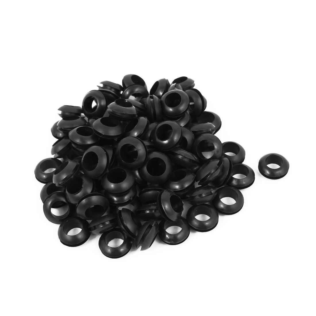 Uxcell 10mm Inner Dia. Rubber Electric Cable Protector Wiring Grommets ...