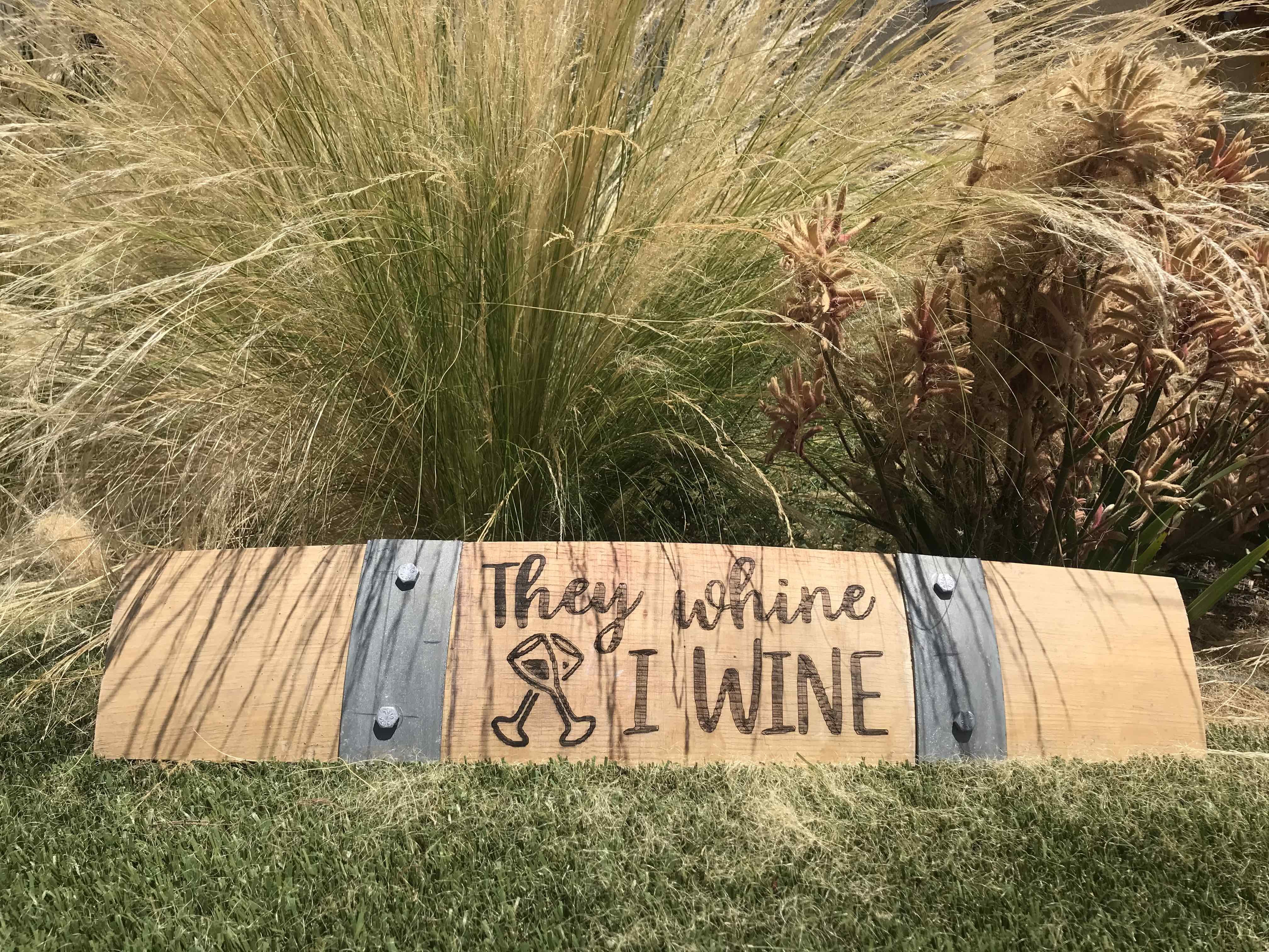 Wine Barrel Stave Art