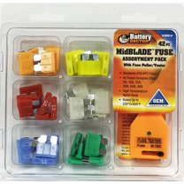 Mini Auto Fuse Assortment, 120-Piece - Walmart.com