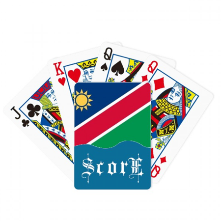 Nabia National Flag Africa Country Score Poker Playing Card Index Game ...