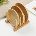 Bowls Wood Storage Rack Three Lattice Storage Rack Dish Storage Rack ...