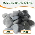 45 LB Mexican Beach Pebbles, 2-3 Inch Natural River Rocks, Premium ...