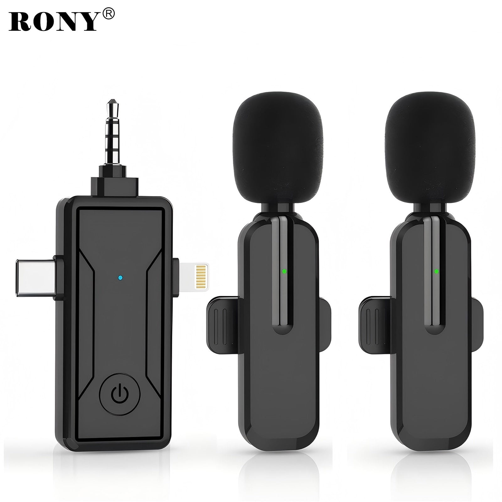 Click here for Rony 3-In-1 Wireless Lavalier Microphone For Iphon... prices