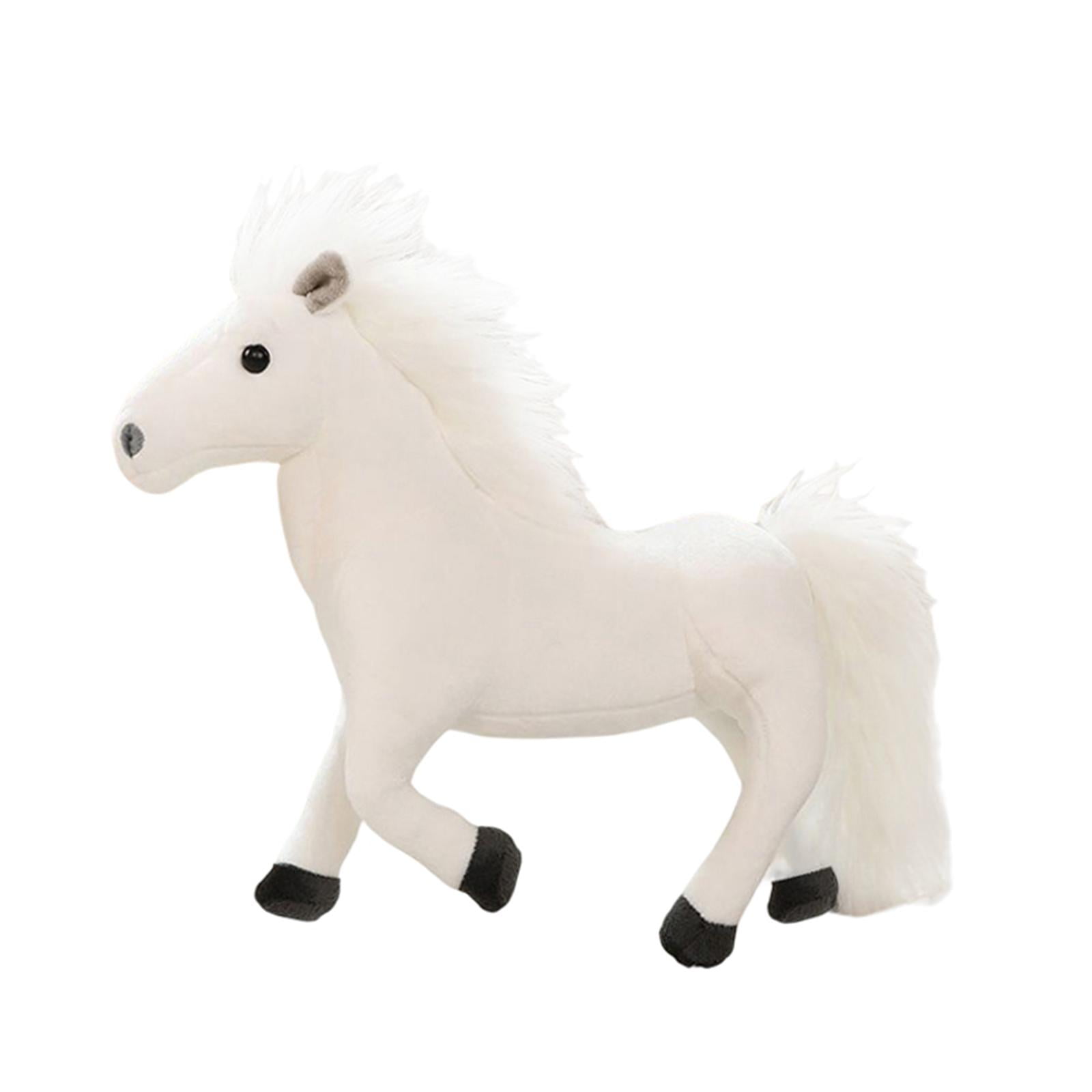 Lovely Stuffed Animal Horse Cuddly Plush Toys 12.60'' x10.24'' inch ...