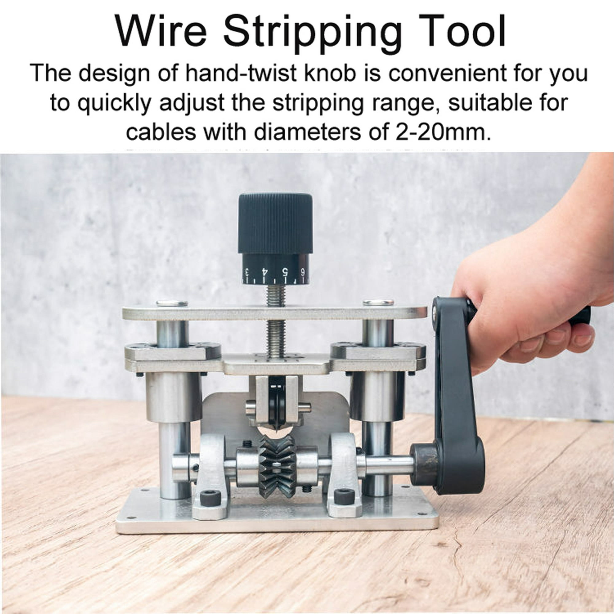 Click here for Unbranded Wire Stripping Tool hand Crank Use Scrap... prices