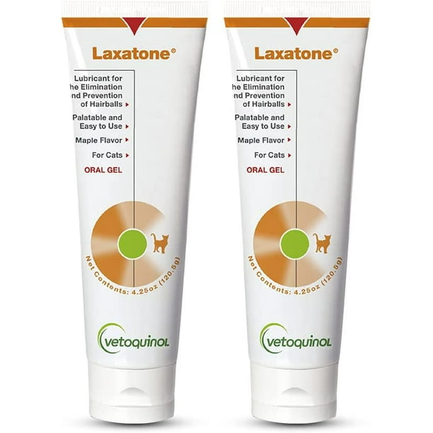 Vetoquinol Laxatone Oral Hairball Lubricant Gel for Cats – Maple ...
