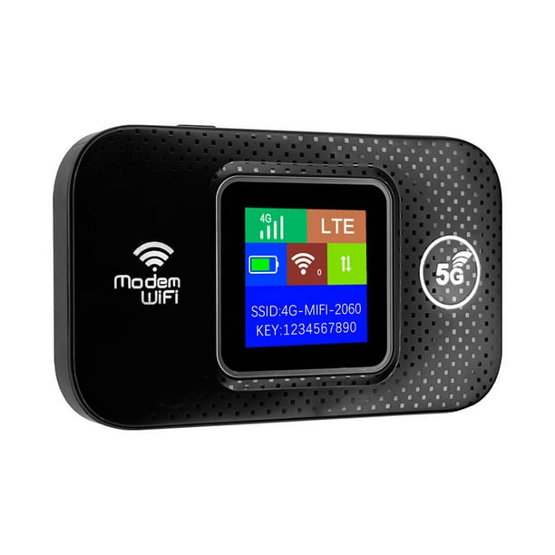 Enrutador WIFI inalámbrico de bolsillo 4G LTE y punto de acceso WiFi ...