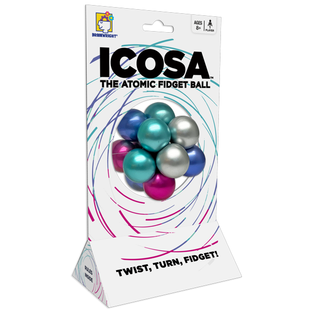 Icosa Ice - Brainwright - The Atomic Fidget Ball, Ages 8+ - Walmart.com