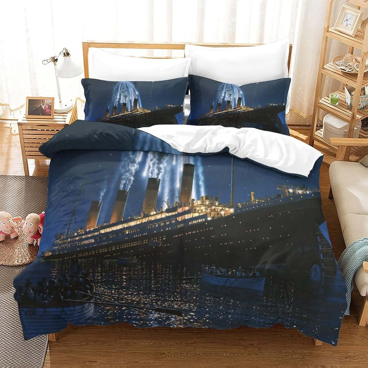 Click here for Yingd Caybes Titanic 3d Printed Quilt Cover Duvet... prices