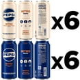 2 Pack-Pepsi Nitro, Draft Cola & Vanilla Draft Cola Variety Pack, 13 ...