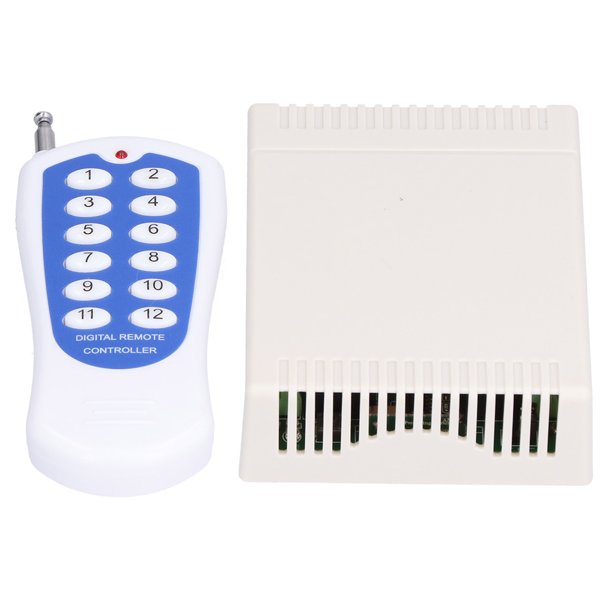 Channel Relay,12‑Channel Relay DC 12V Remote Control Motor V Remote ...