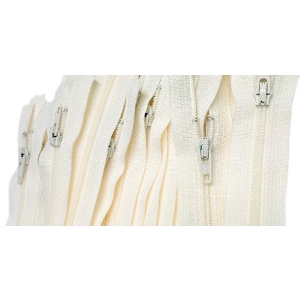 YKK 7" Nylon Coil YKK Zipper #3 Skirt & Dress Zippers Closed Bottom ...