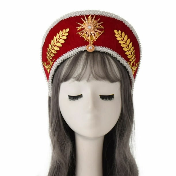 GRACEART Women Tudor Renaissance Headpiece Medieval Royal French Hood ...