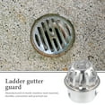 ITSELFER Downspout Drain Gutter Guard Downspout Filter Stainless Steel ...