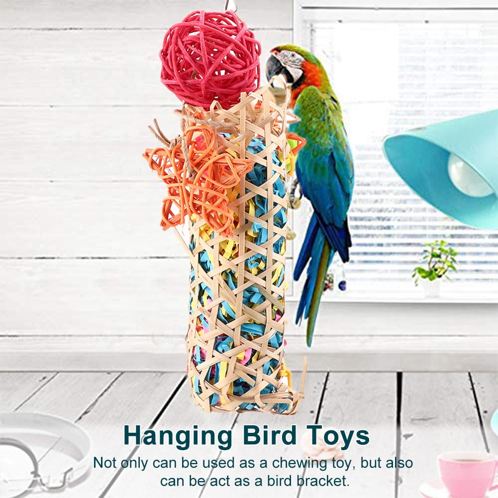 Click here for Youthink Bird Hanging Cage Parrot Colorful Toys Pa... prices