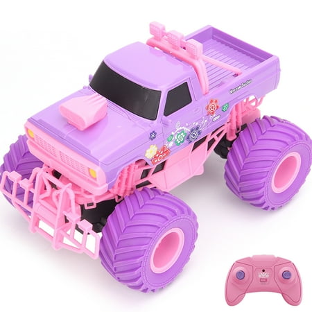 Remote Control Car for Girls 2.4GHz Pink Purple Remote Control Pickup ...