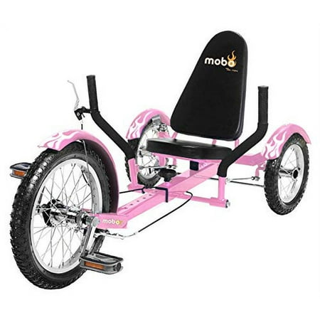 Mobo Tri-001P Triton Ultimate Three Wheeled Cruiser (Pink, 16-Inch ...