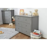 Sorelle Princeton Elite 6-Drawer Double Dresser with Anti-Tip Kit ...