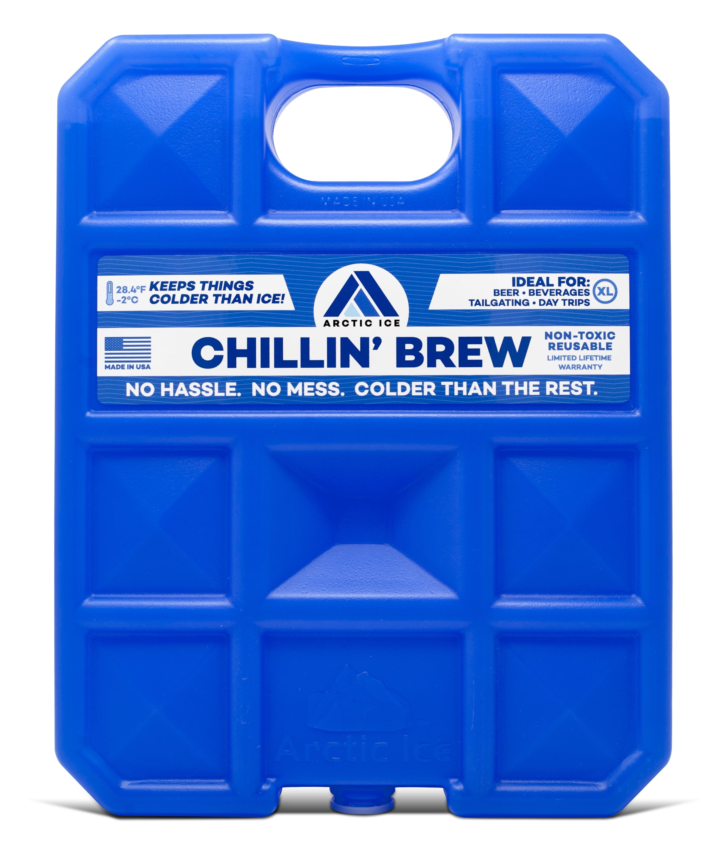 Arctic Ice 1211 Chillin' Brew Reble Freezer Ice Pack XL (5 lbs ...