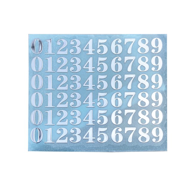 CANKER Letter Stickers Self Adhesive Alphabet Numbers Stickers Self ...