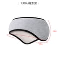 TELOLY Soundproof Sleep Ear Muffs 2 In 1 Ear Muffs Sleep Mask Headband ...