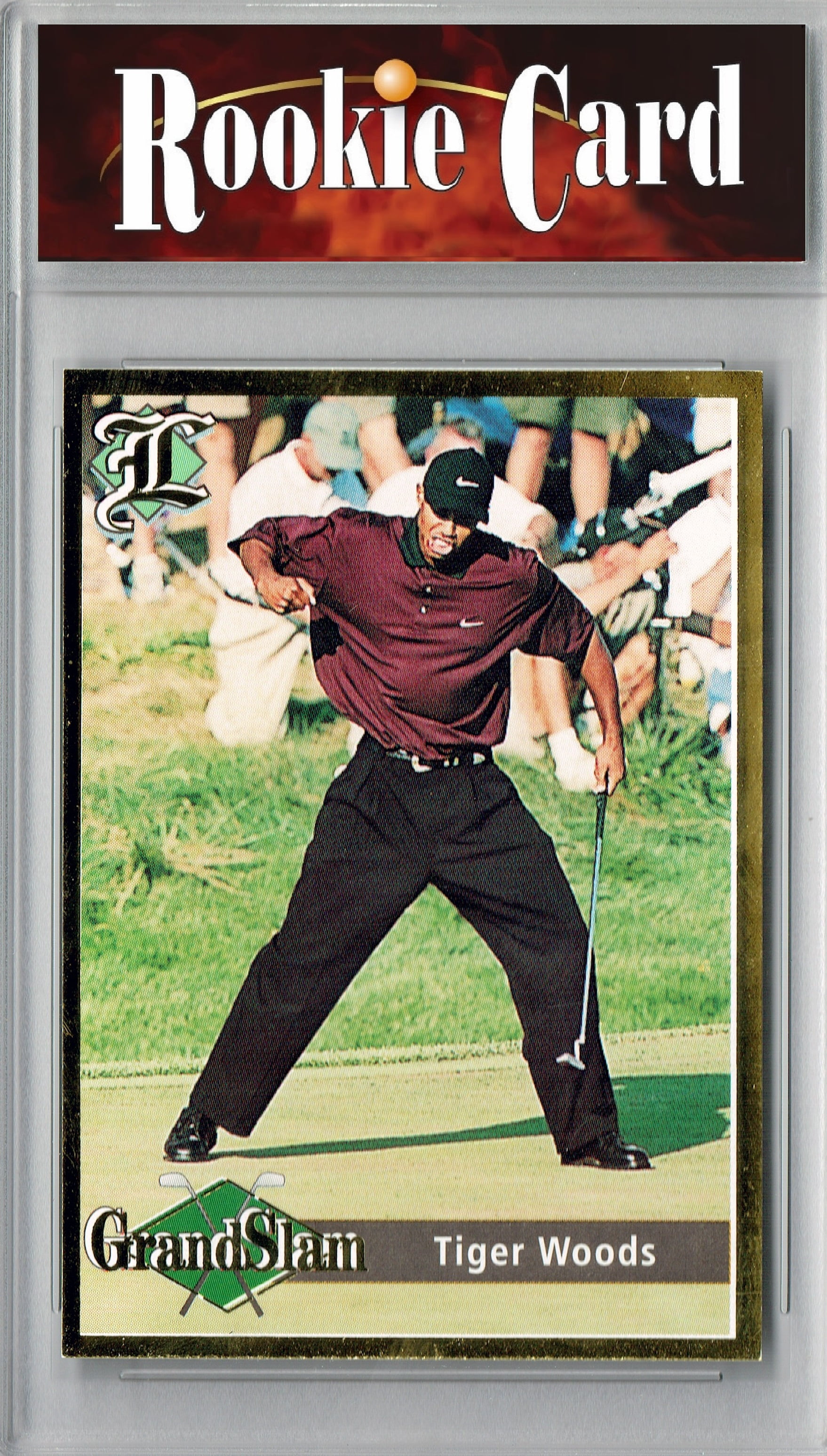 Certified Mint+ Tiger Woods 2001 Legends Magazine Grand Slam Masters ...