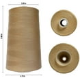 Jutemill Polyester Sewing Thread, 25600 Yards, 60/2, 0.1mm Jumbo Spool ...