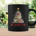 All Booked For Christmas Book Christmas Tree Lights Bookish Coffee Mugs ...