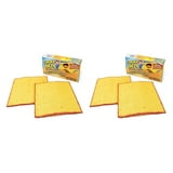 Chore Boy Golden Fleece Scrubbing Cloths 2-Units per Pack 4-Pack Total ...