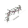 Gumesh 5.6 FT Artificial Flower Garland, Fake Roses Vines Silk Flowers ...