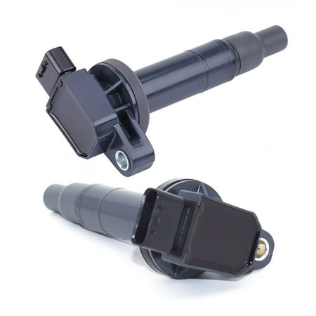 Destyer 2 Pieces Automobile Ignition Coil 4 Pin Portable Replace ...