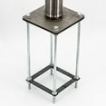 Amgo 12ft Stainless Steel Pole, Heavy Duty With Base Plate & Height ...