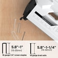 BIELMEIER 20V Nail Gun Battery Powered, 18 Gauge 2 In 1 Cordless Brad ...