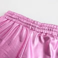 GYRATEDREAM Girls Metallic Dance Shorts for Athletic Sparkly Hot Pants ...
