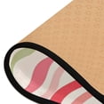 Wavy Lines Colorful Striped Runner Rug Non Slip 72×24 in Ares Rugs for ...