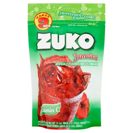Zuko Drink Mix, Jamaica, 14.1 Oz, 1 Count - Walmart.com