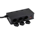 180W 9 in 1 Car Charger 3Ports Power Splitter 12V Fast Charger Power ...